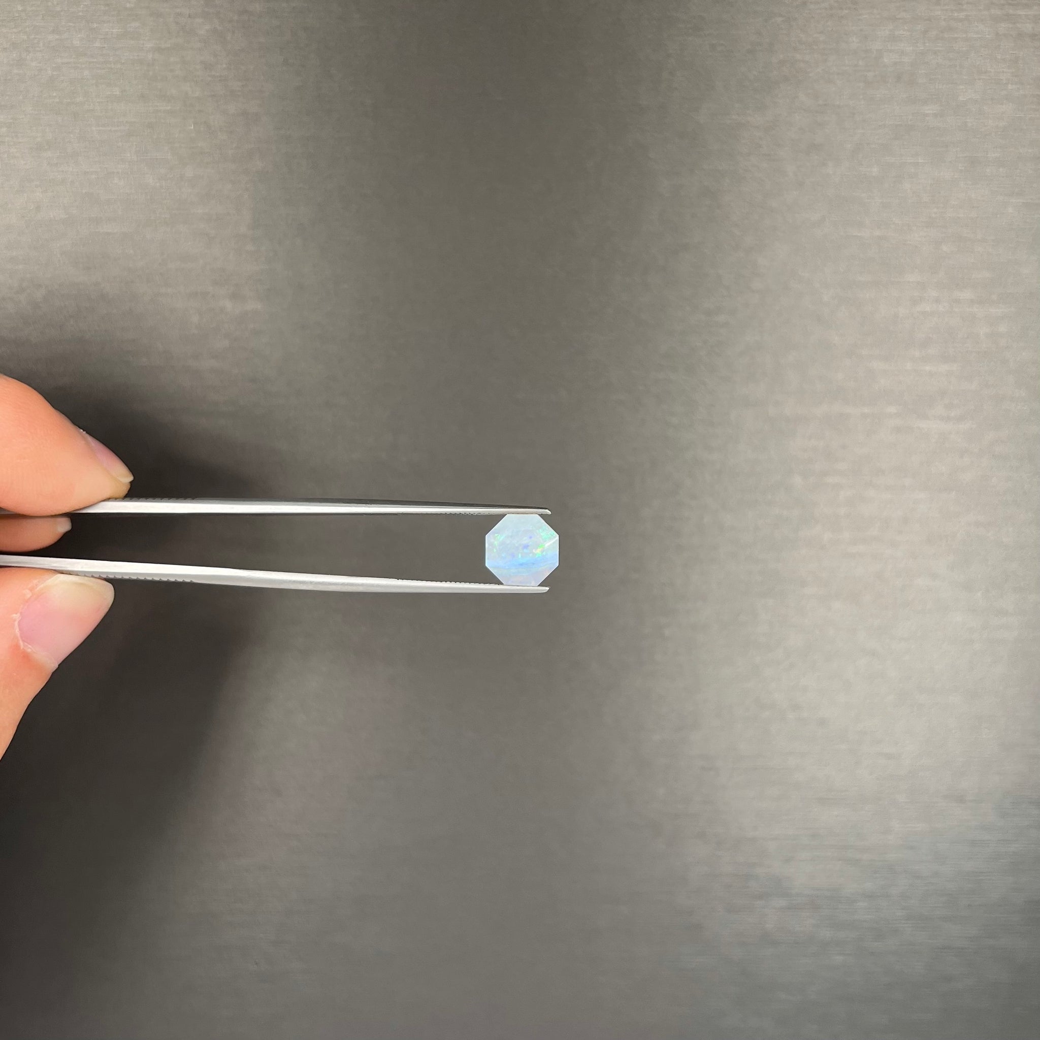 1.93ct Australian Opal Stone, Faceted Octagon Cut | Burton's – Burton's ...