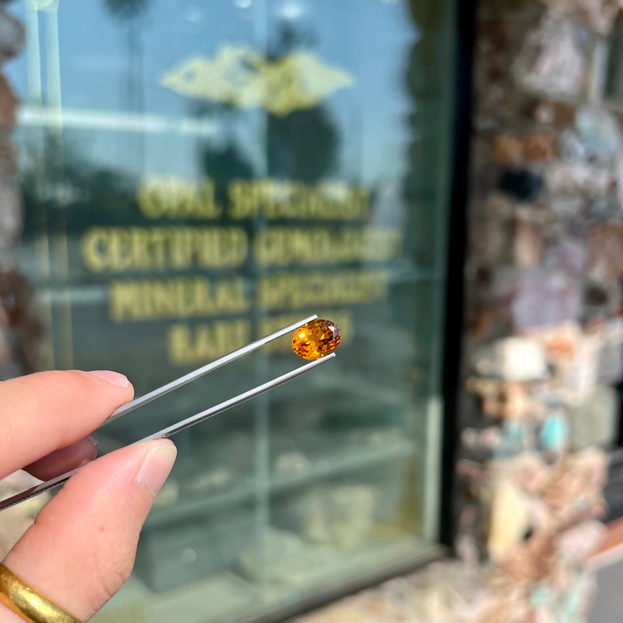 3.04ct Dravite Tourmaline, Oval Cut Gemstone | Burton's – Burton's Gems ...