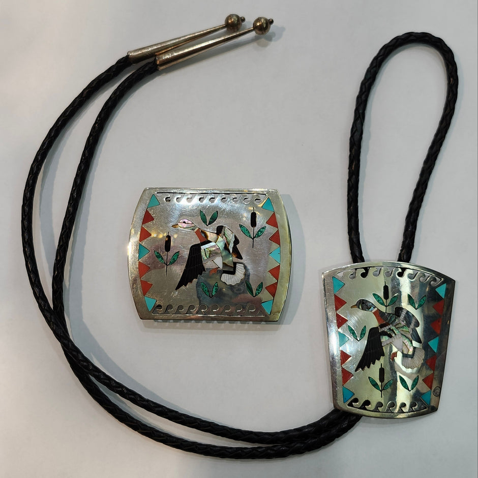 Shop Handmade Navajo & Zuni Bolo Ties Online | Burton's Southwest ...
