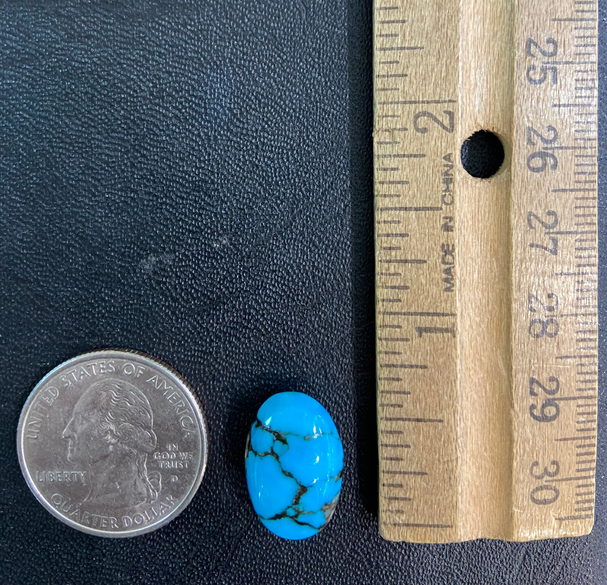 Turquoise #266A | Pinto Valley – Burton's Gems and Opals